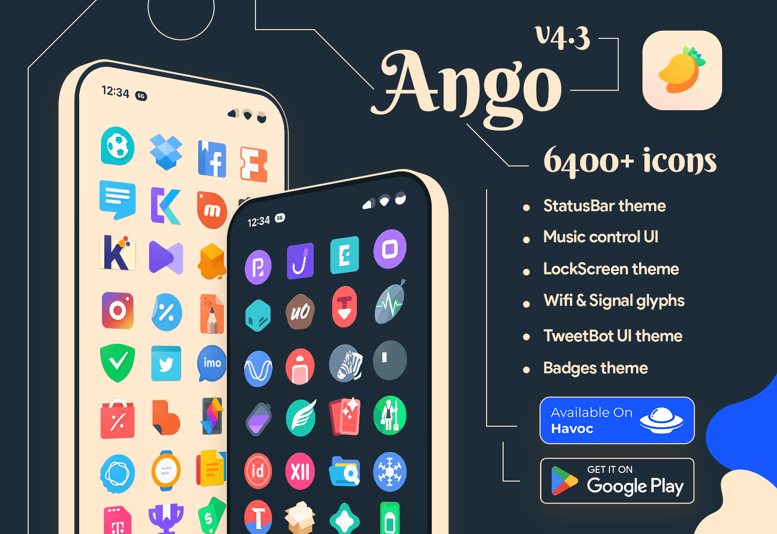Ango Theme, iOS, Android by Max Patchs on Dribbble