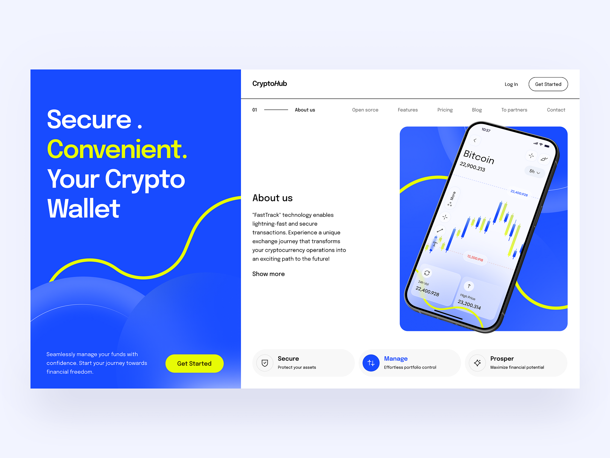 CryptoHub - Web 3.0 Website by Arounda UI/UX for Arounda on Dribbble