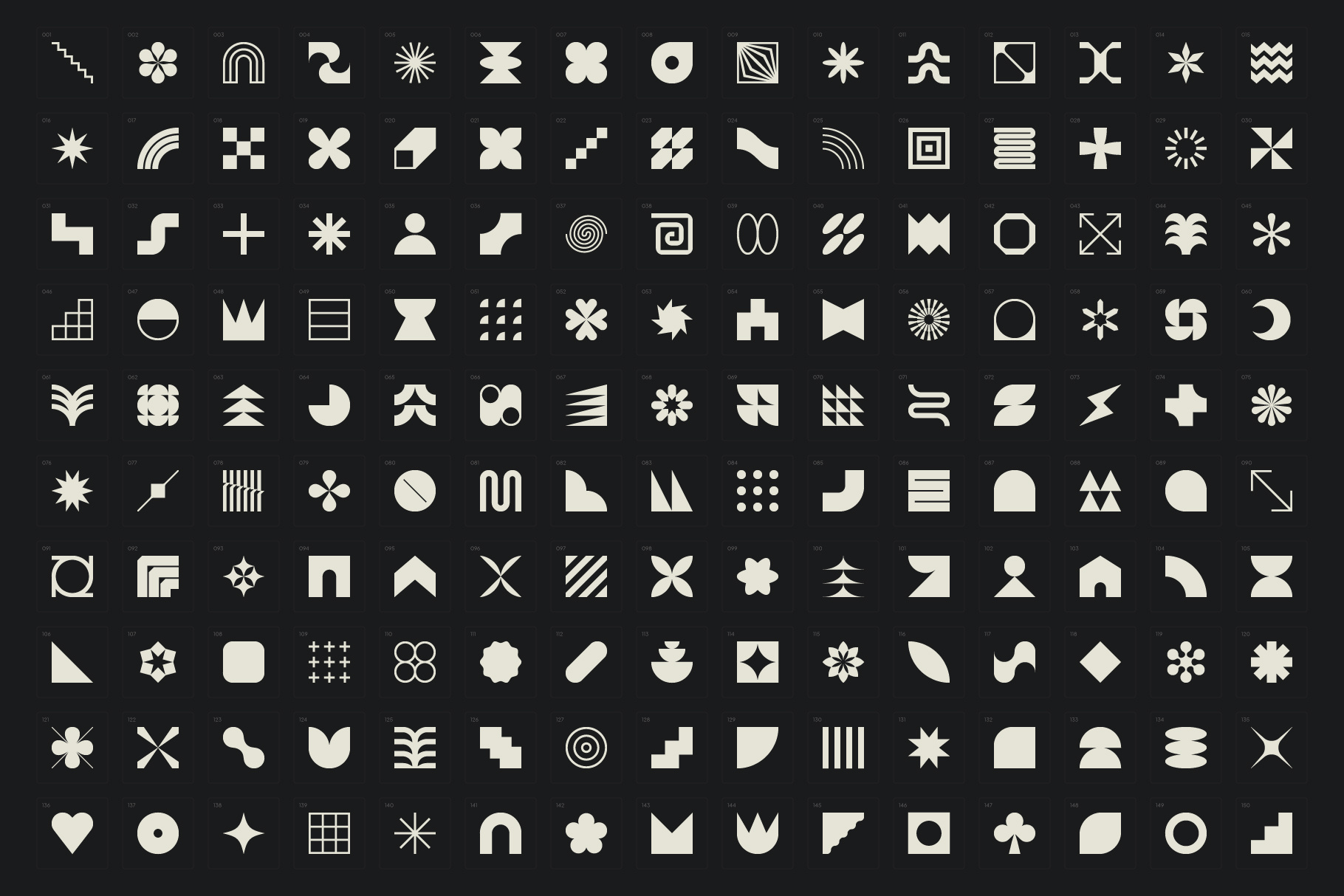 Geometrica - Vol.1 by Léo Alexandre for Awsmd on Dribbble