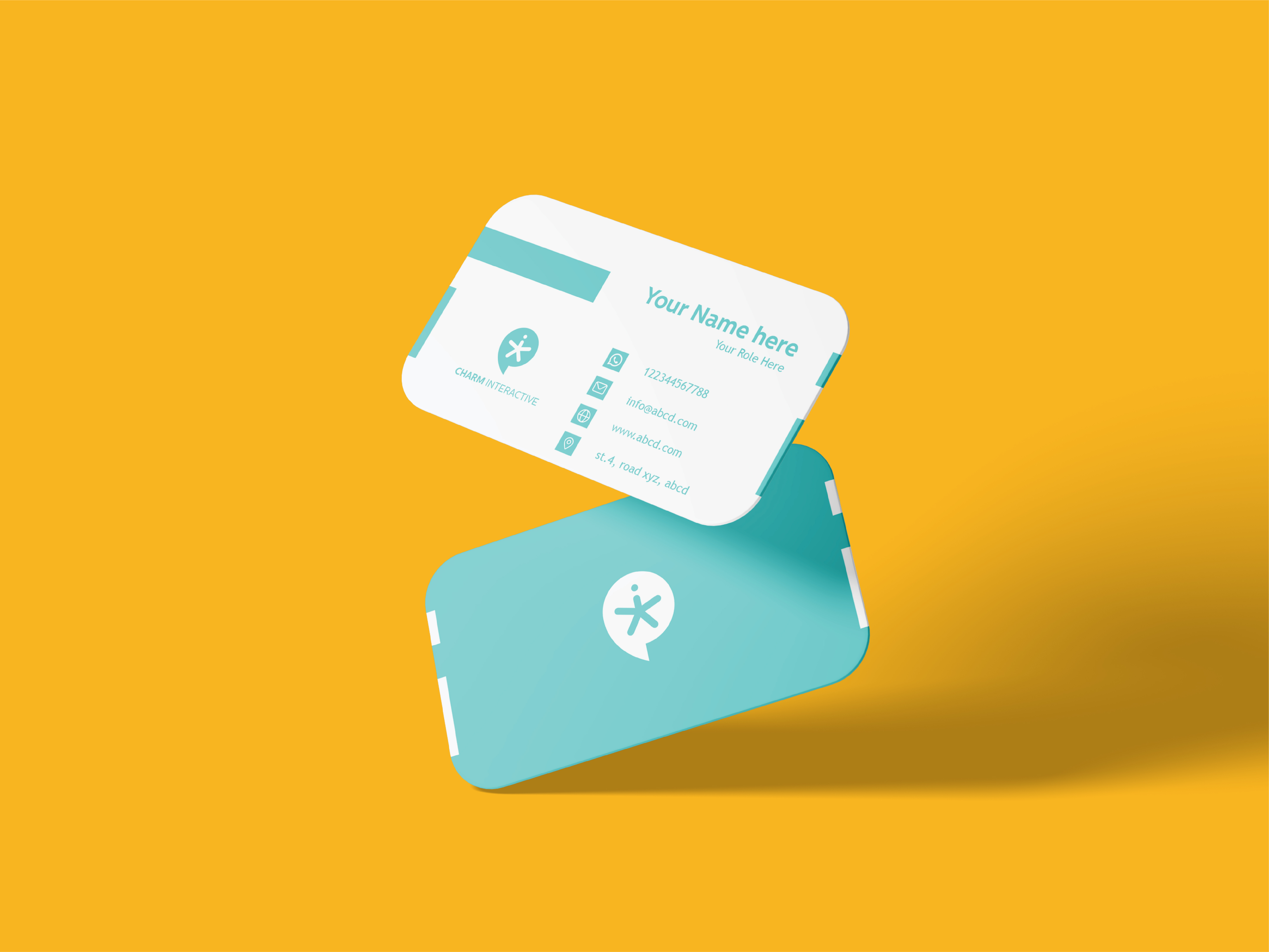 Charm Interactive Logo Design - Brand Identity by Pixel Expose on Dribbble