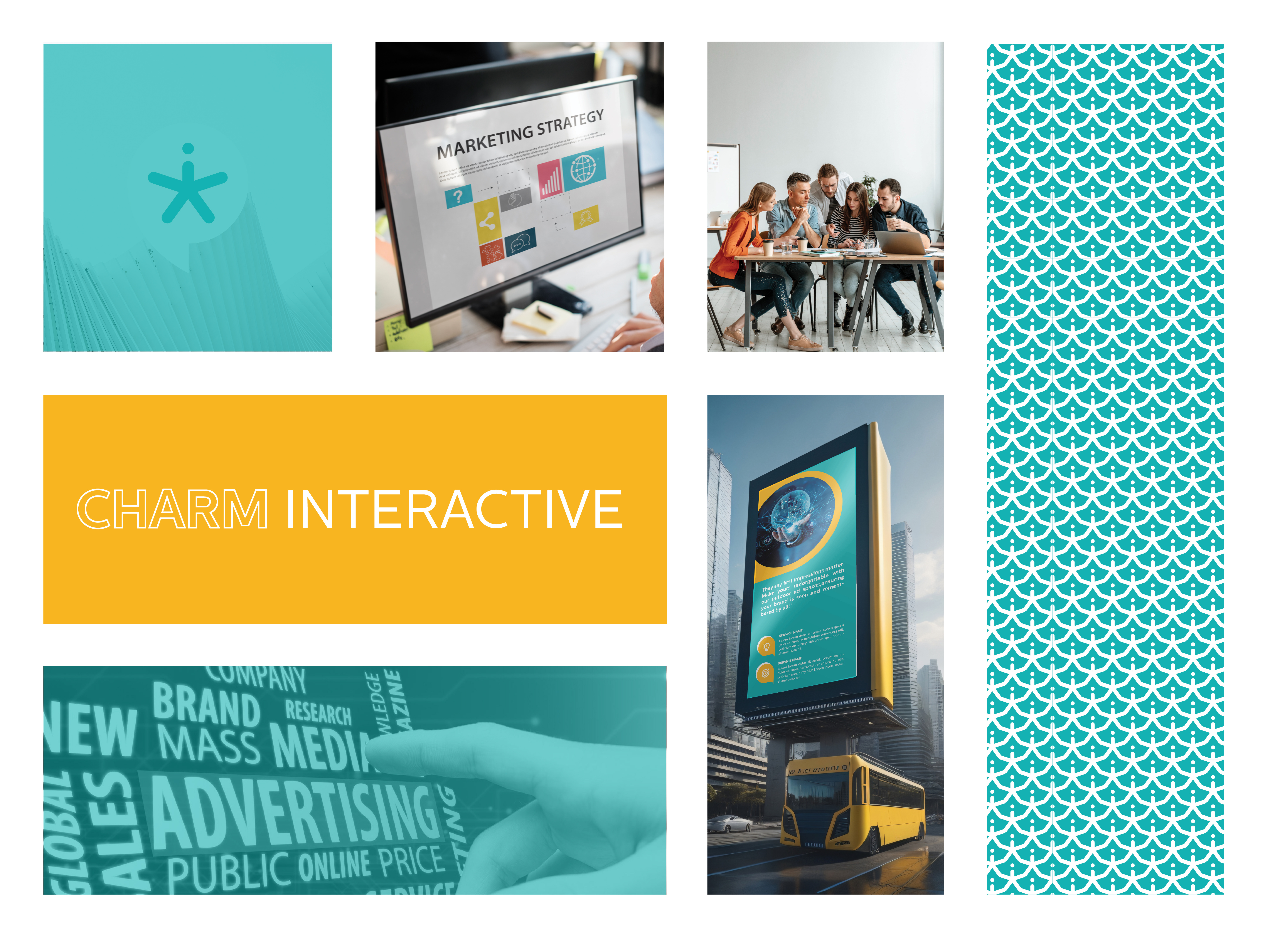 Charm Interactive Logo Design - Brand Identity by Pixel Expose on Dribbble