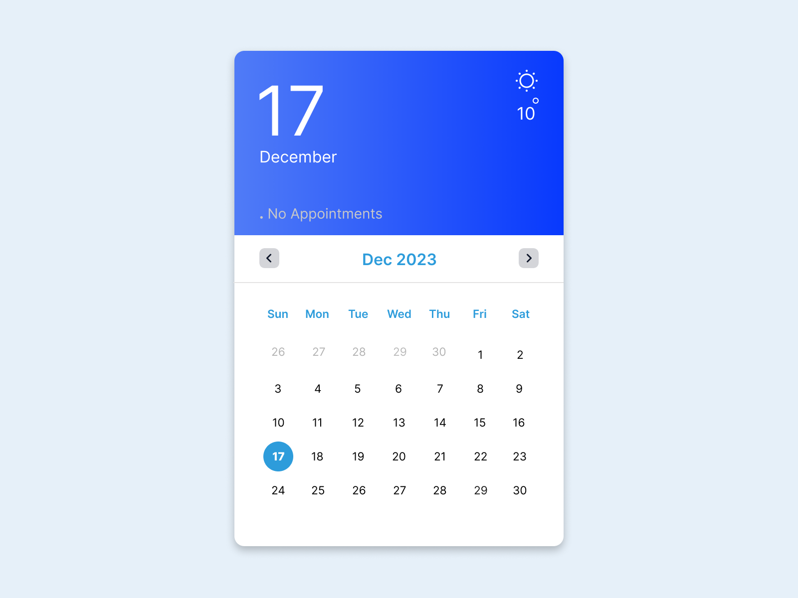 Calender by Mahsa Shakiba on Dribbble