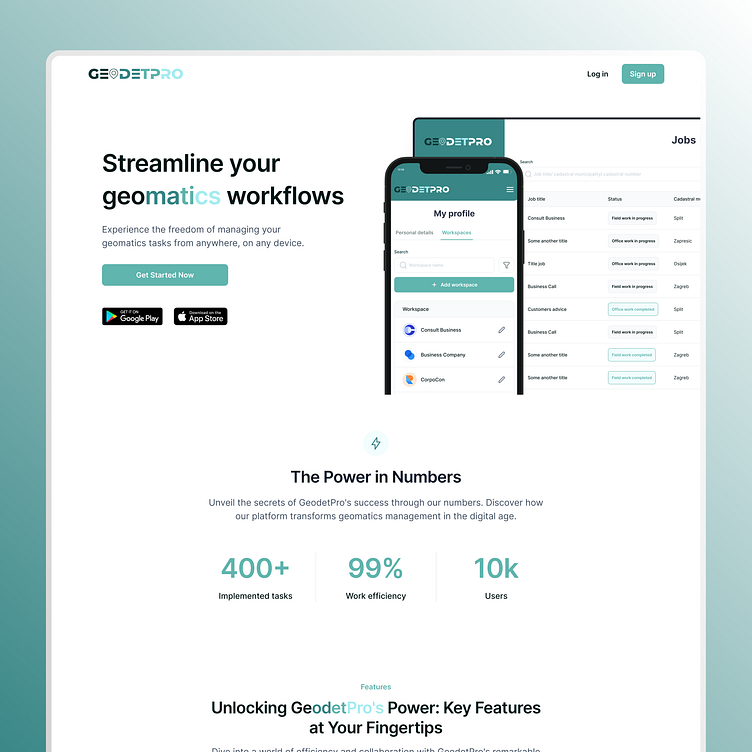 Landing page | SAAS Management platform by Anastasiia Kasimova | UI/UX designer on Dribbble