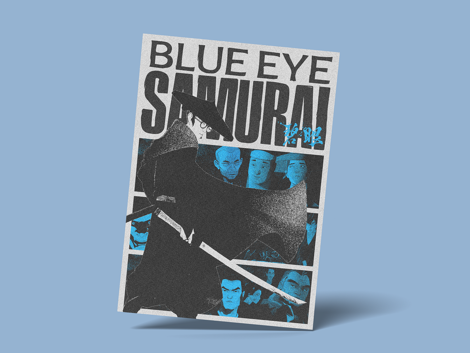 Blue Eye Samurai Poster by Edward Brown on Dribbble