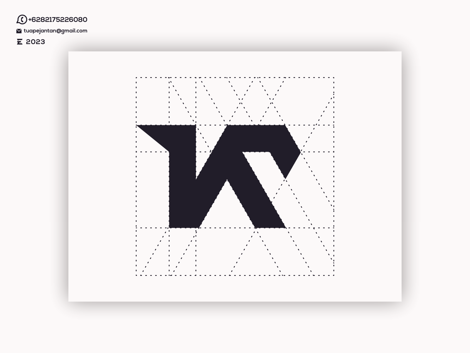 Monogram VR Logo Design by Enwirto on Dribbble