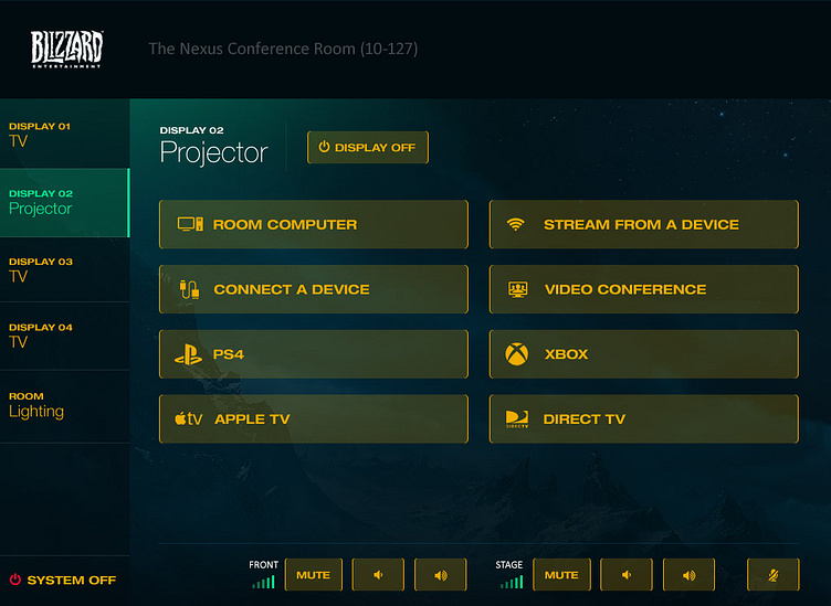 Audio Visual Controller for Conference Rooms by Rachael Callahan on ...