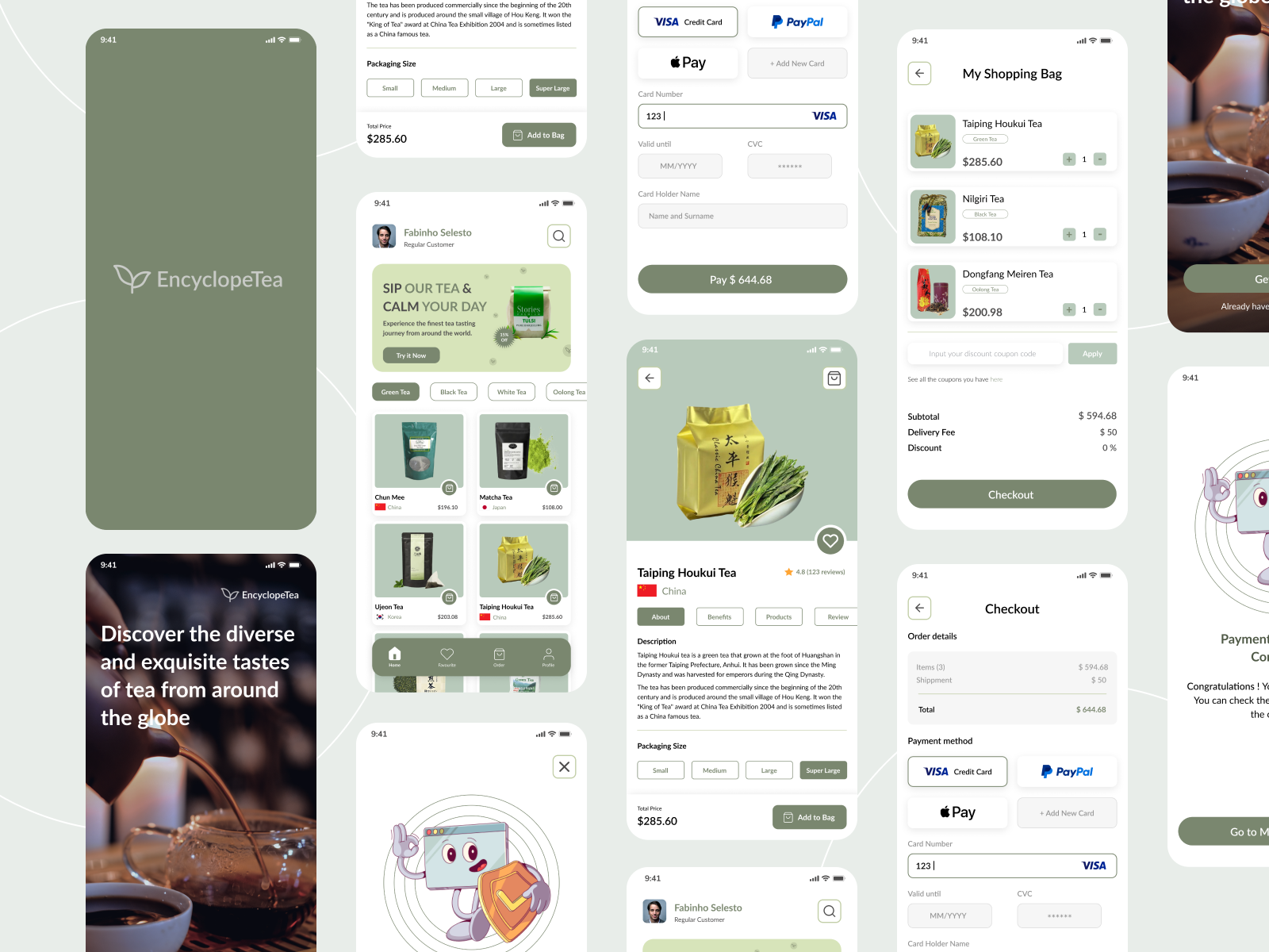 Tea E-Commerce: Mobile App Design UI by Tedo Haris Chandra on Dribbble