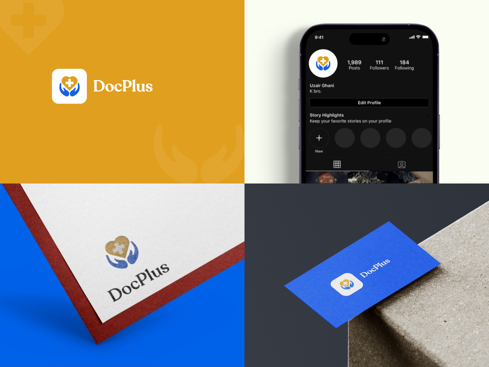 DocPlus Branding by UXETO Design Agency on Dribbble