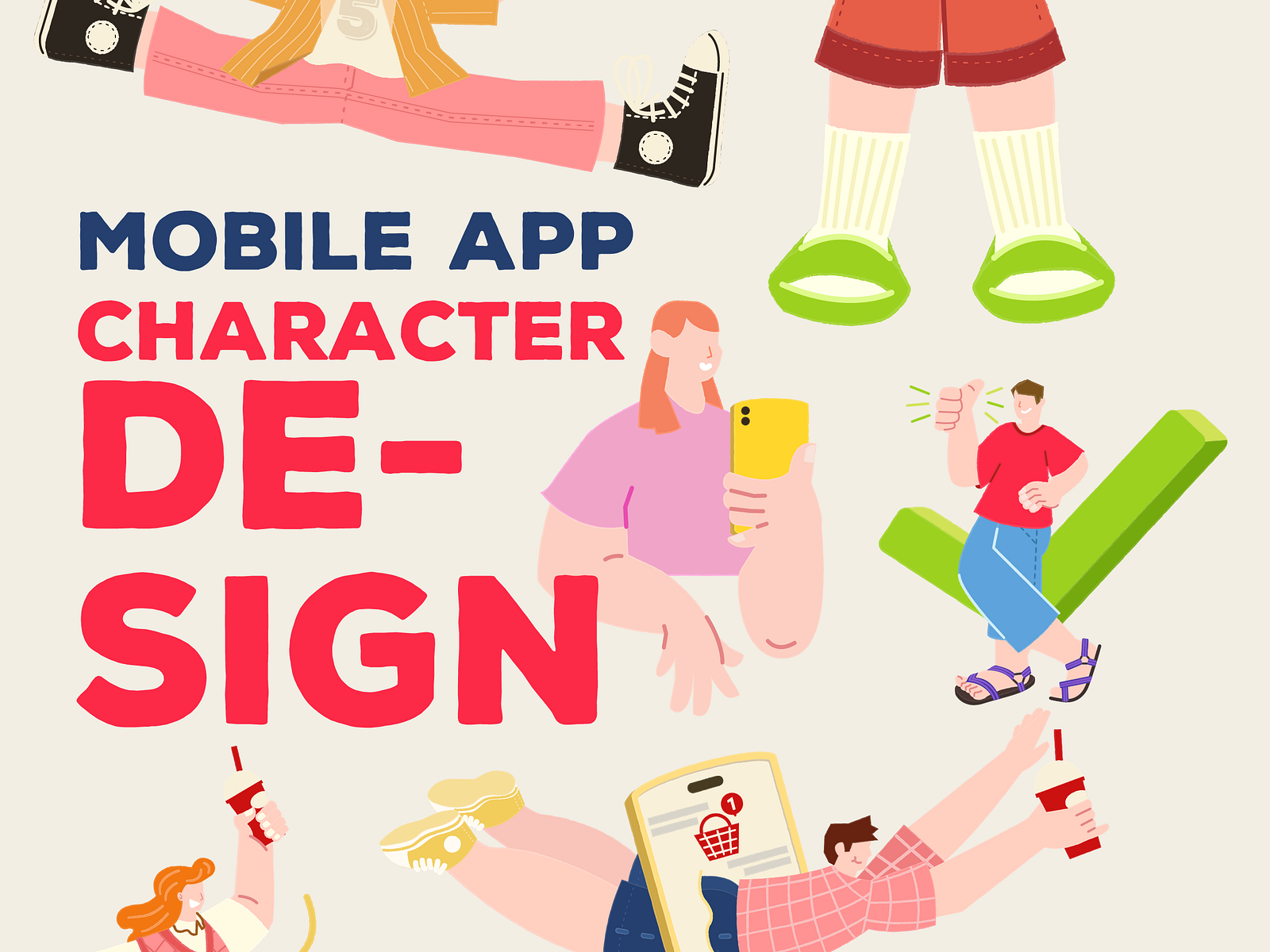 MOBILE APP CHARACTER DESIGN CONCEPT by LẬP TRINH on Dribbble