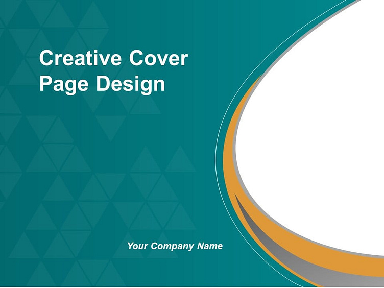 PowerPoint presentation cover page by mayank devralia on Dribbble