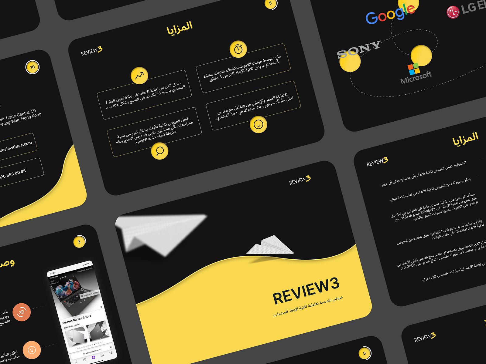 REVIEW3 — Presentation Slides by Koza Consulting on Dribbble
