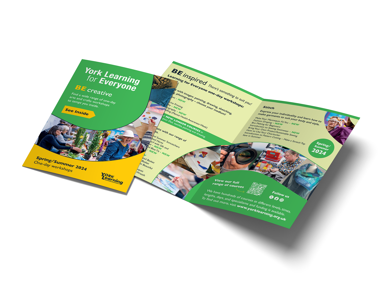 Learning For Everyone 2024 Leaflet by Claire Wright on Dribbble