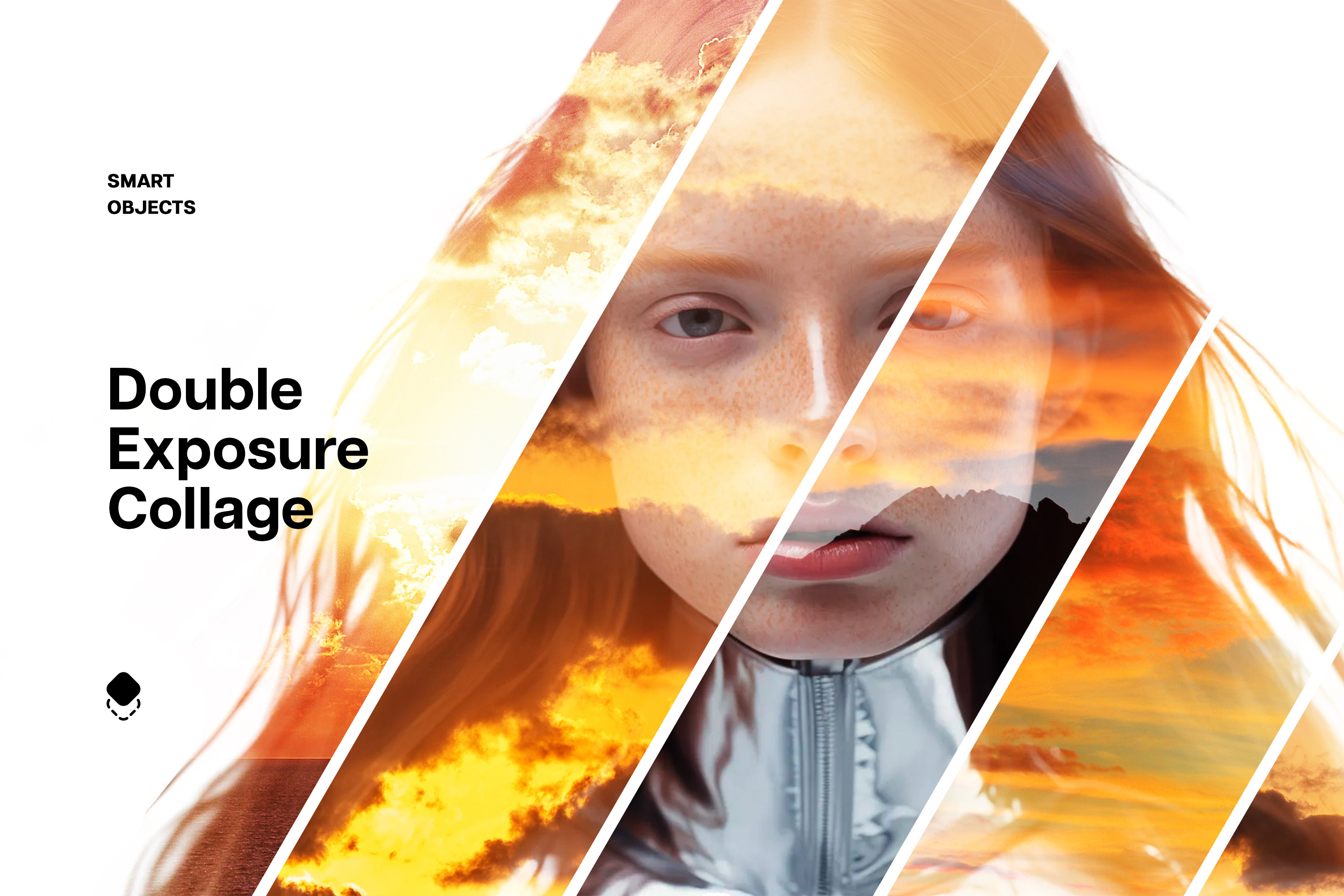 Double Exposure Puzzle Photo Effect by Pixelbuddha on Dribbble