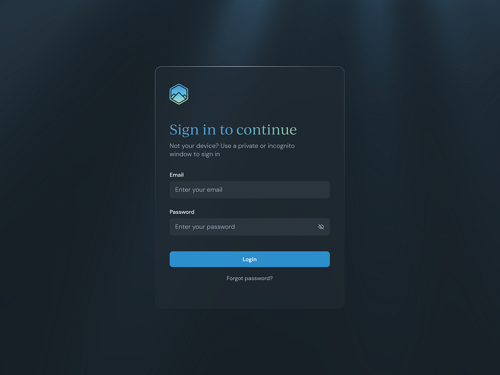 Browse thousands of Login Dark Mode images for design inspiration ...