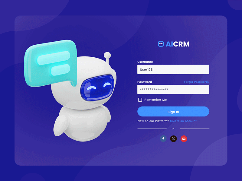 Browse thousands of Crm Login images for design inspiration | Dribbble