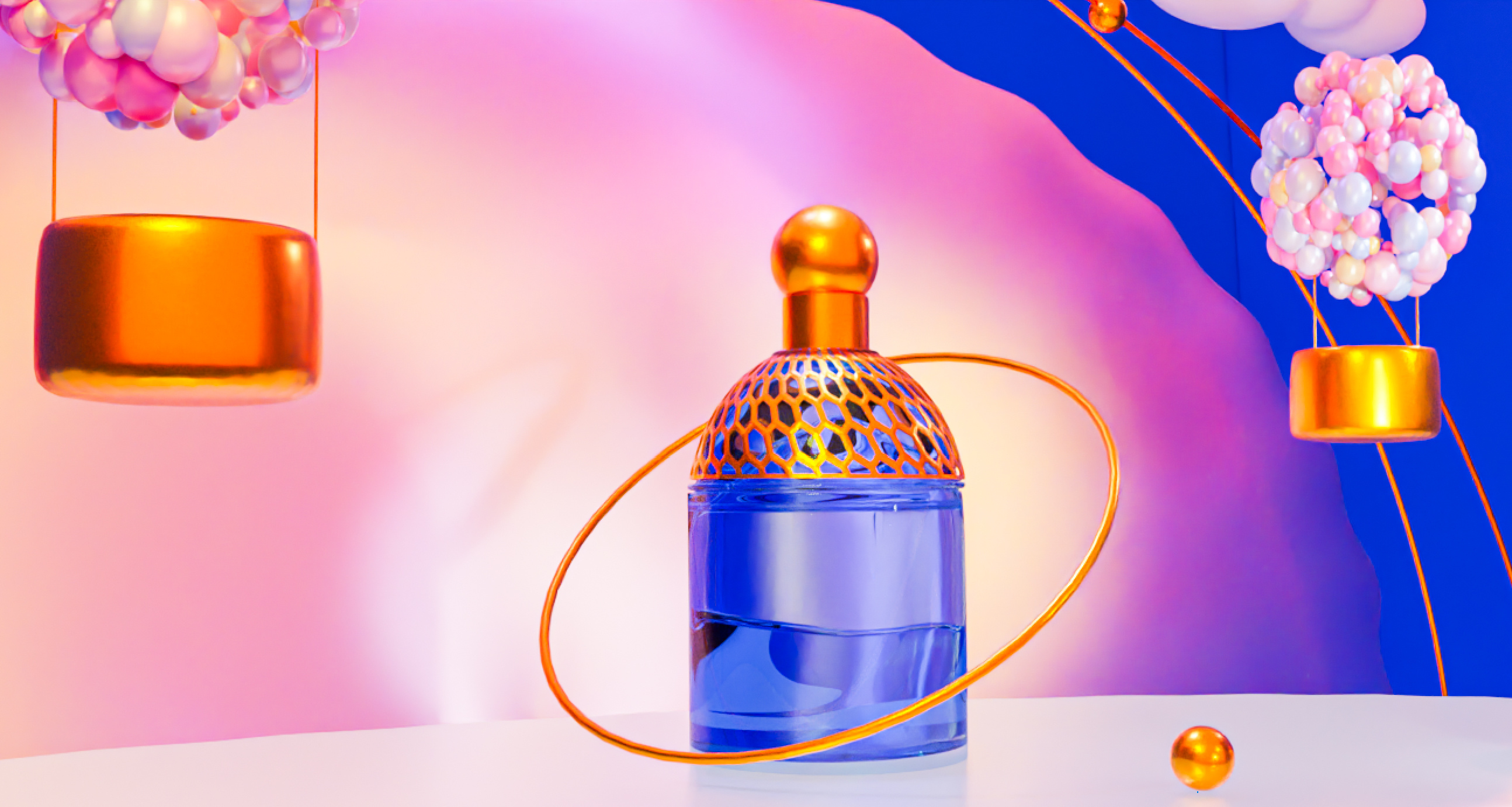 3D perfume bottle 🌸 by Julie Dejeanty on Dribbble
