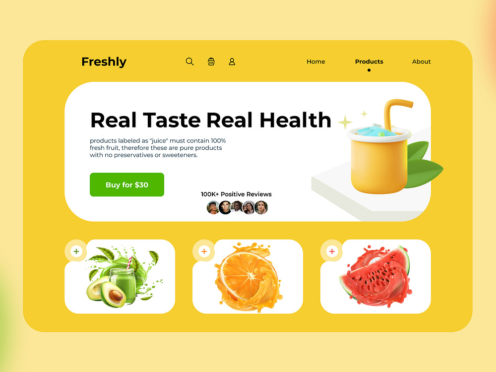 Juice Website designs, themes, templates and downloadable graphic ...