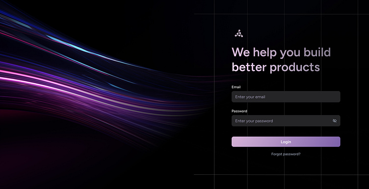 Login Dark Theme UI by Divyansh Pandey on Dribbble