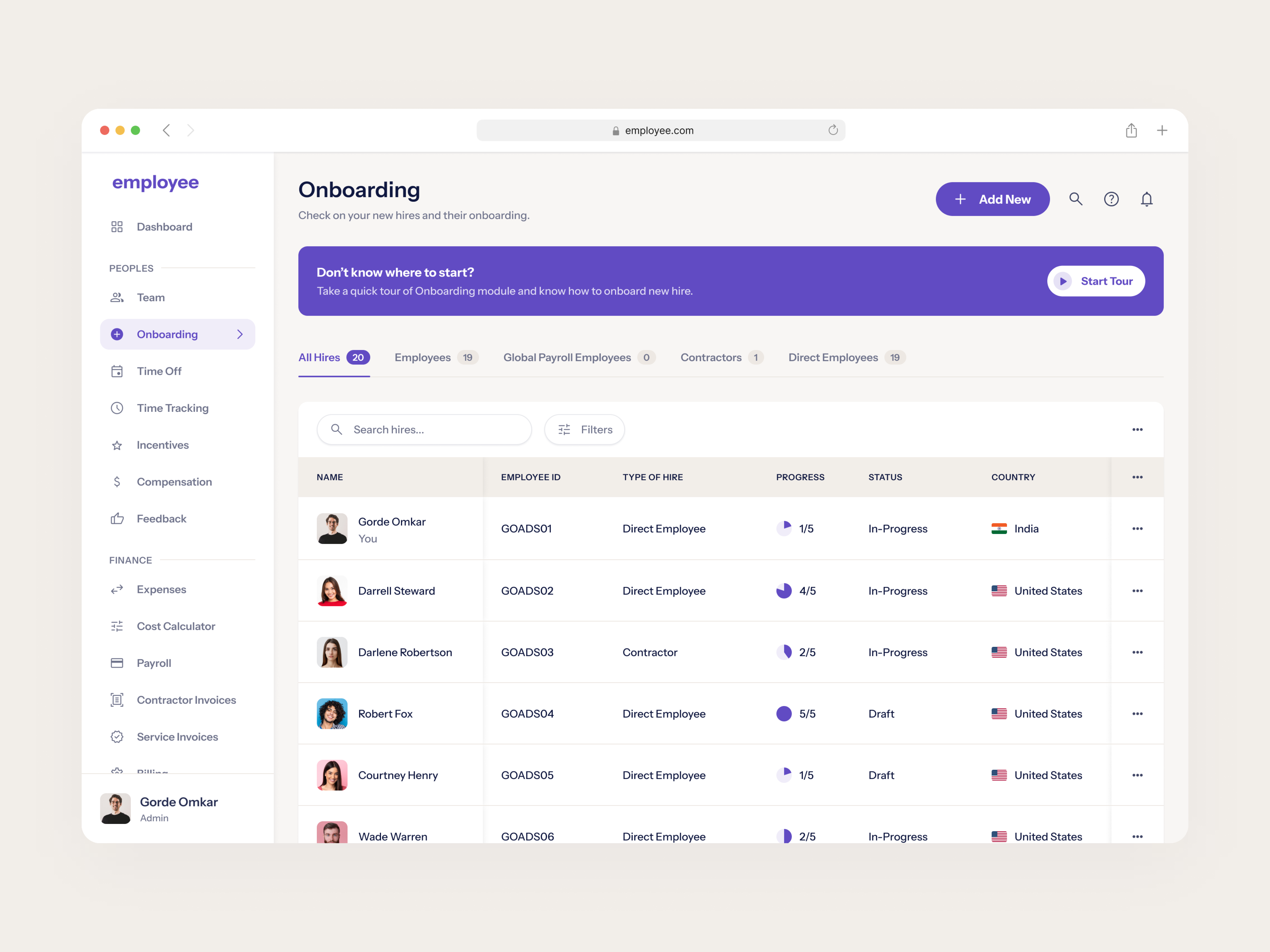 Browse thousands of Employee Onboarding Dashboard images for design ...