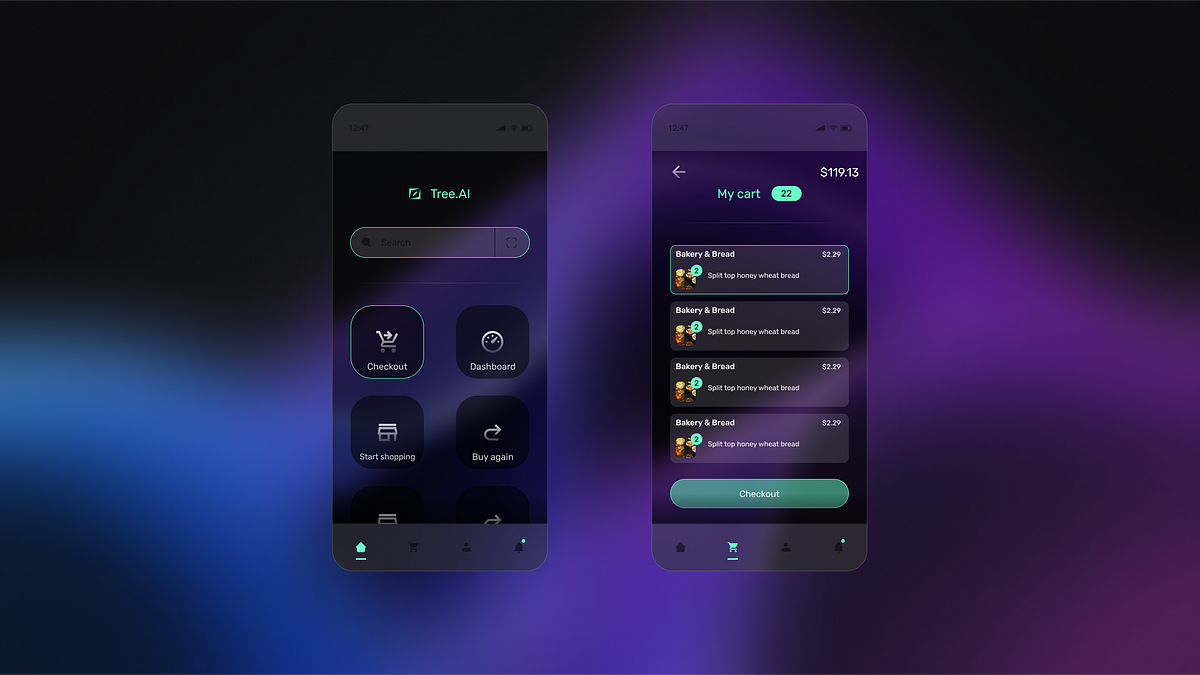 Tree.AI UI Design by Ray Auguste on Dribbble