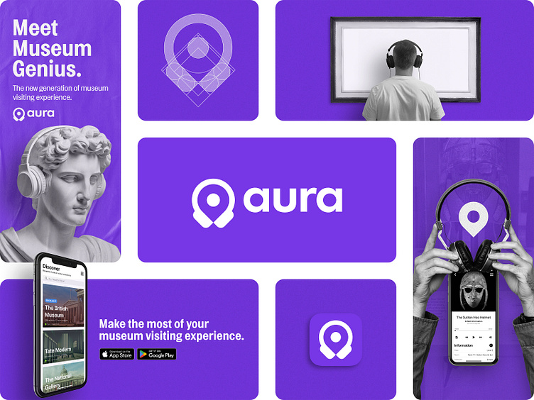 Aura - Logo Design by Logorado / Nadir Balcikli on Dribbble