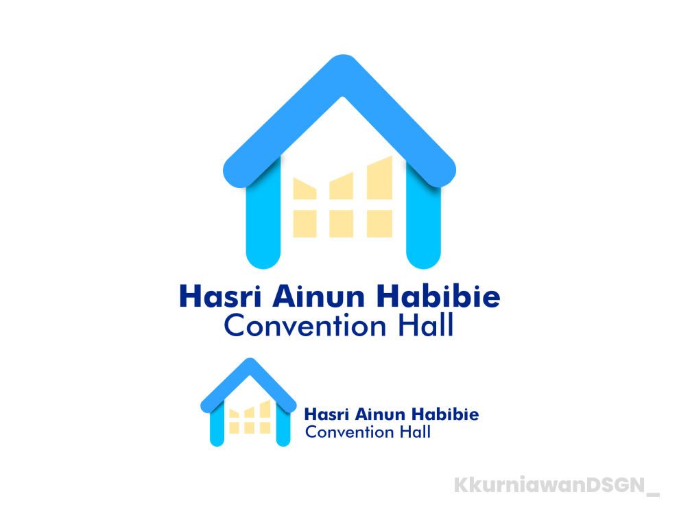 Logo design - Hasri Ainun Habibie Convention Hall by KkurniawanDSGN_ on ...