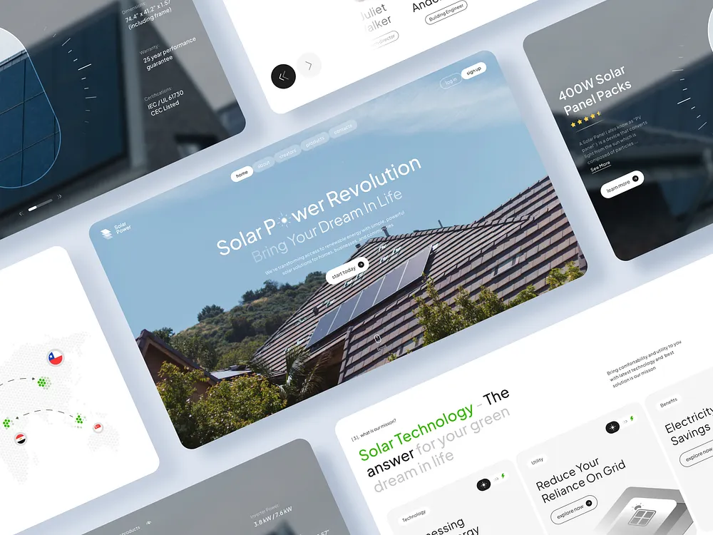 Browse thousands of Solar images for design inspiration | Dribbble