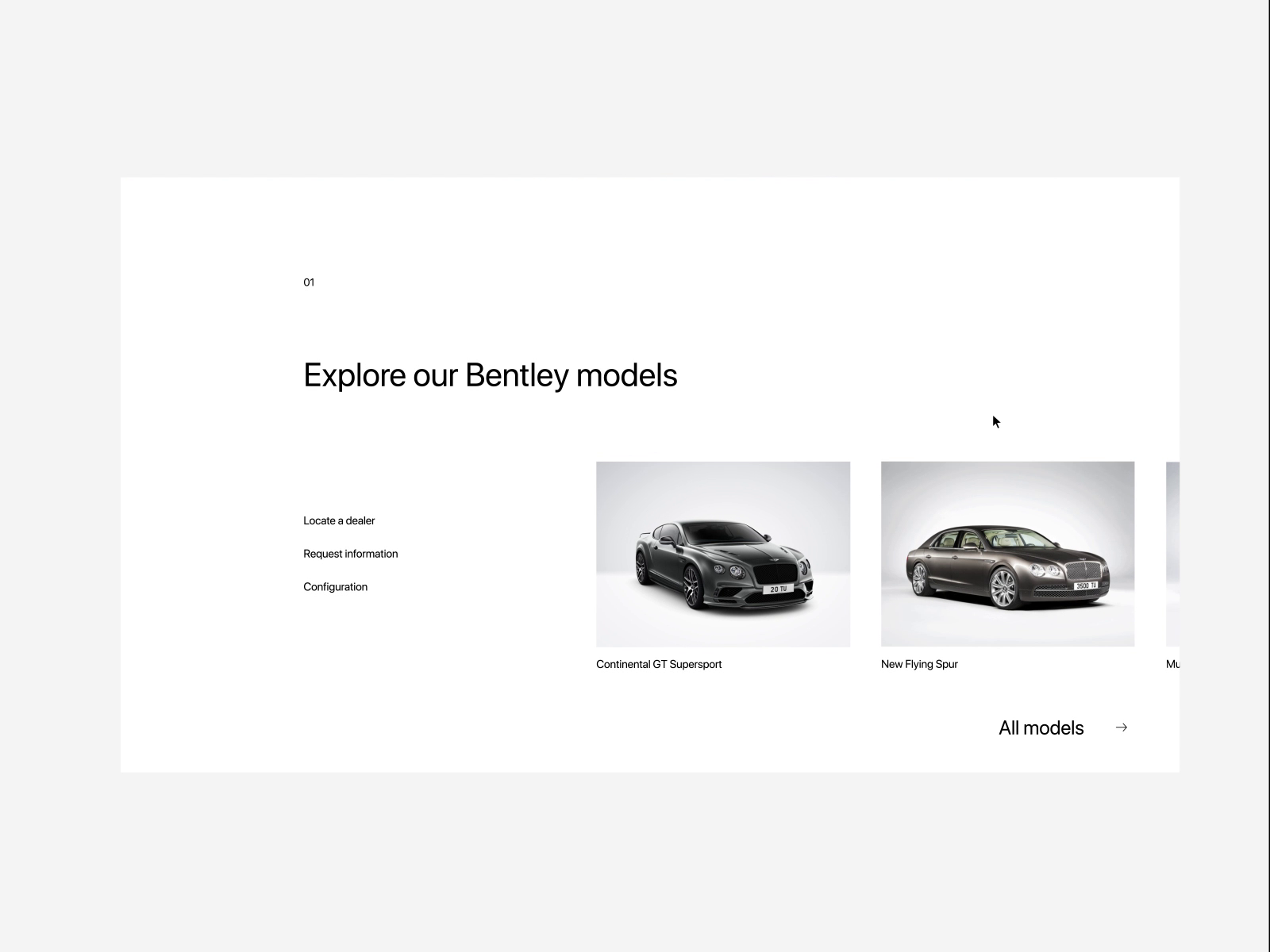 Bentley — animation by Dmitry Shevchenko on Dribbble