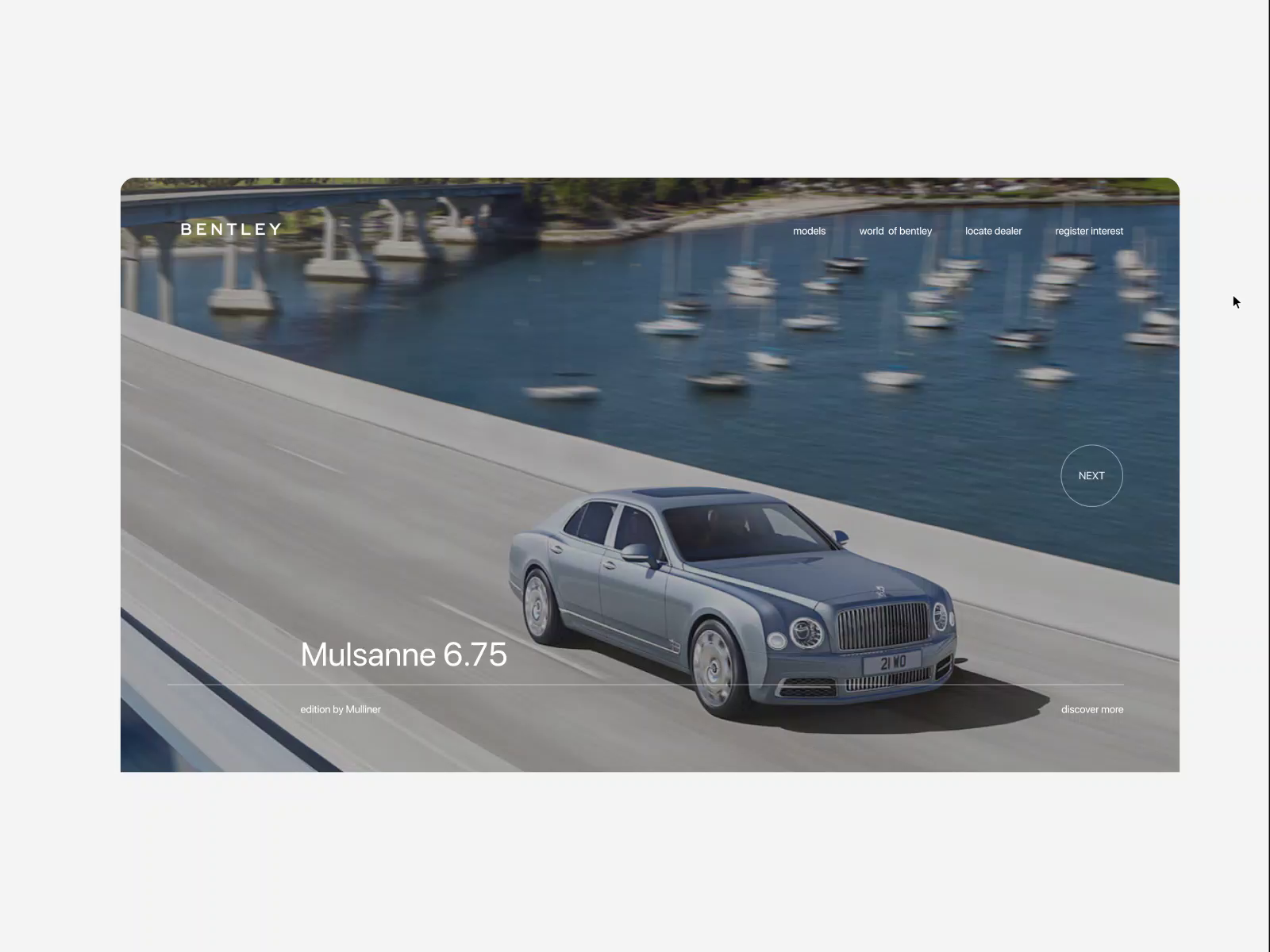 Bentley — animation by Dmitry Shevchenko on Dribbble