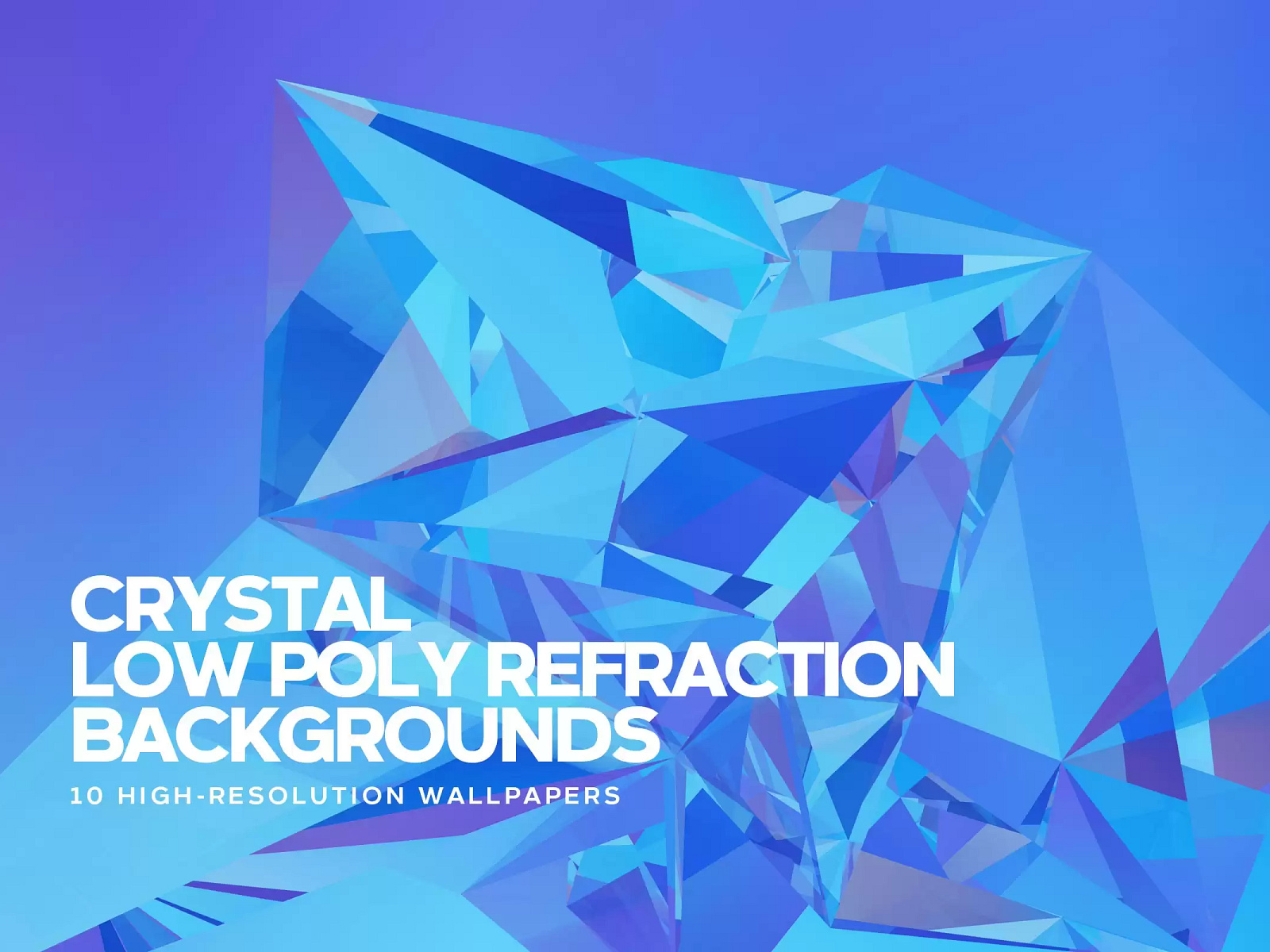 Low Poly Refraction Backgrounds by themefire on Dribbble
