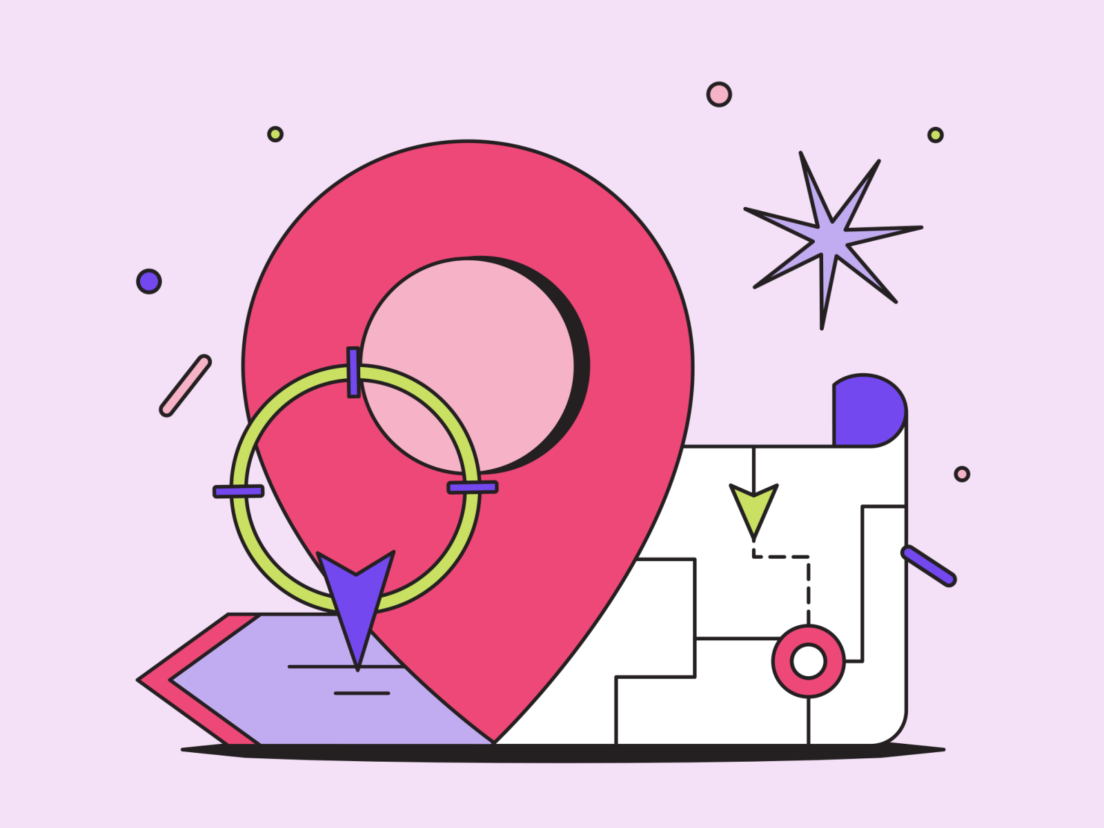 Geolocation designs, themes, templates and downloadable graphic ...