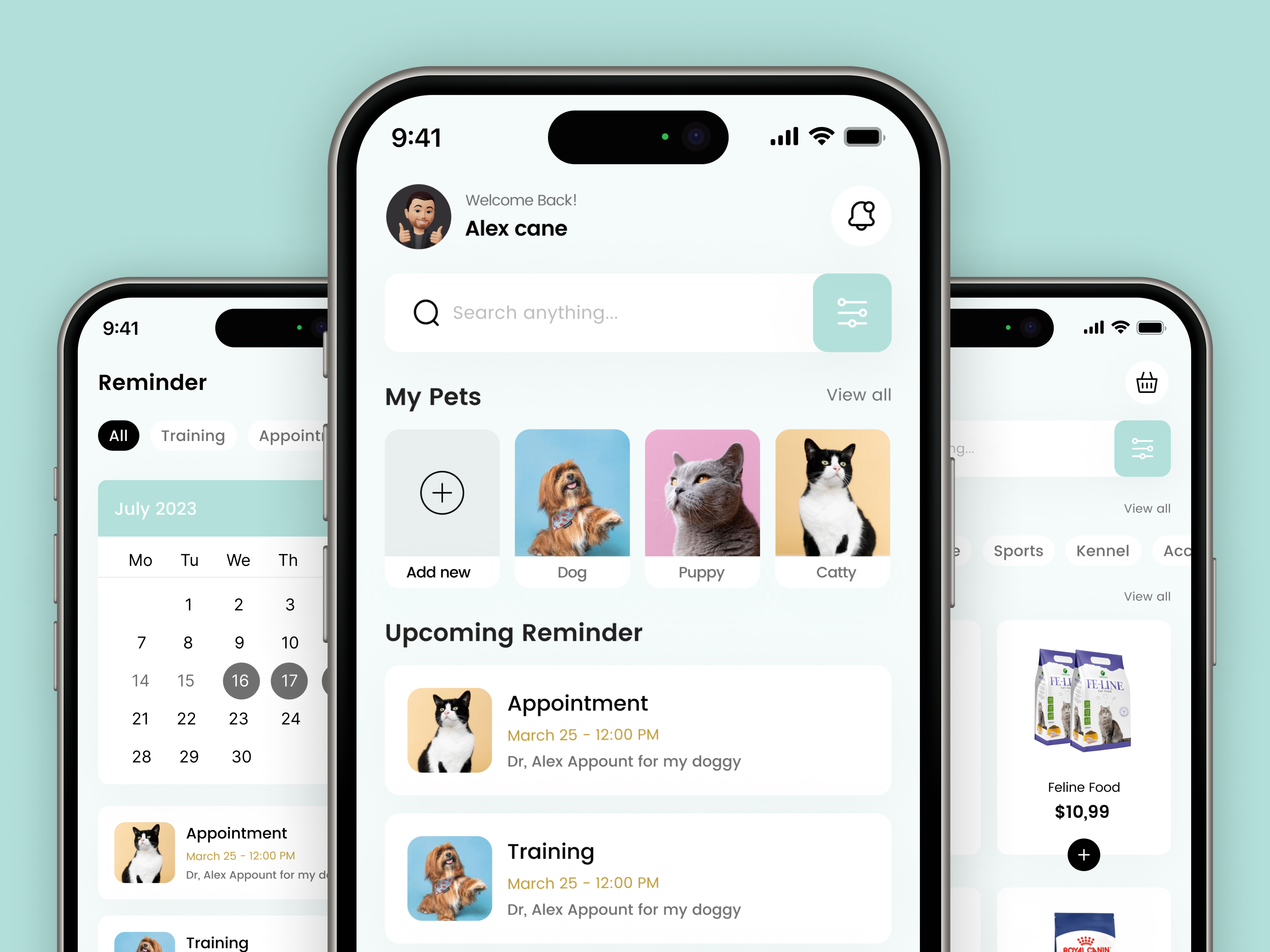 Pet Store App designs, themes, templates and downloadable graphic ...
