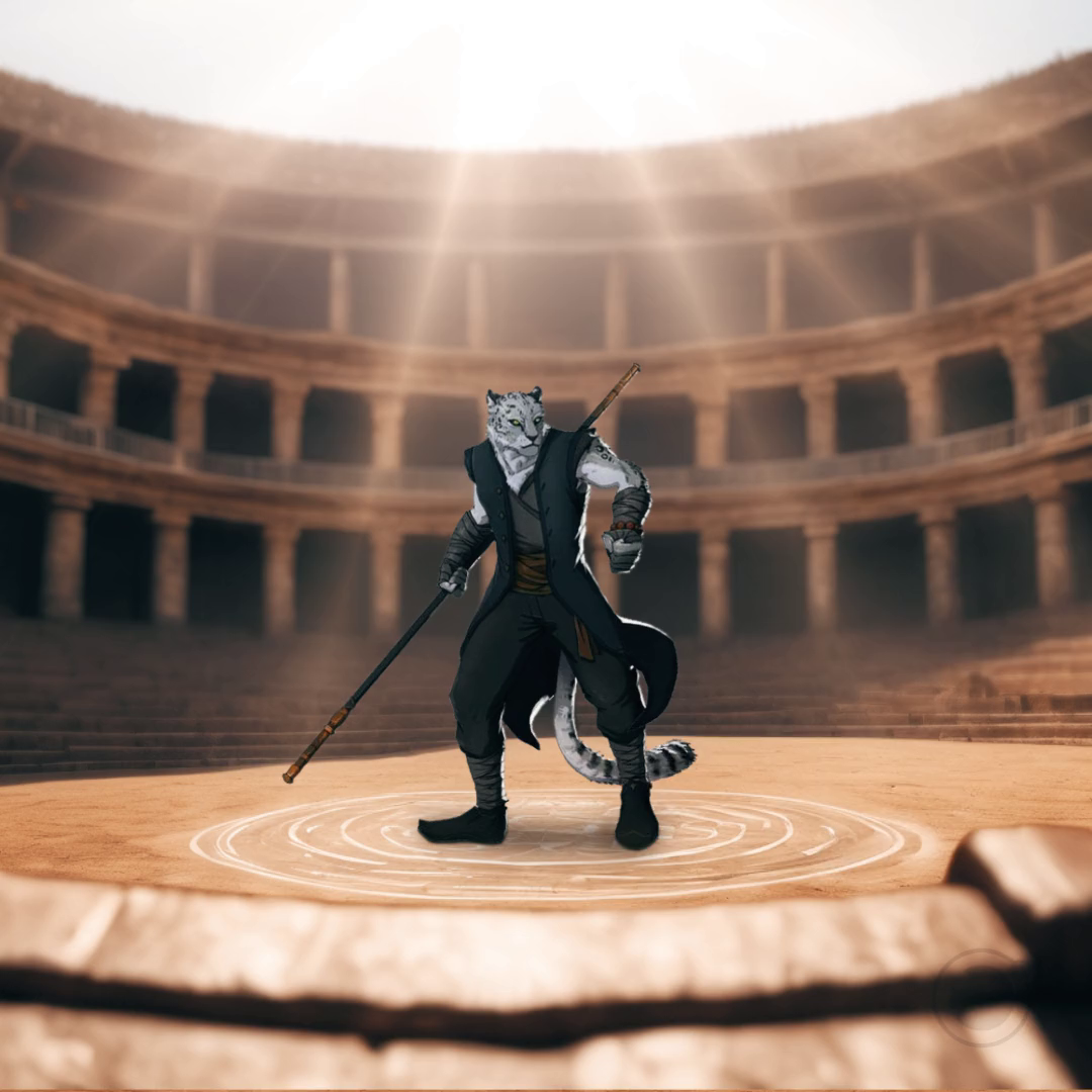 2D animation in spine and after effects: Cheetah Jiu Jitsu by Roman ...