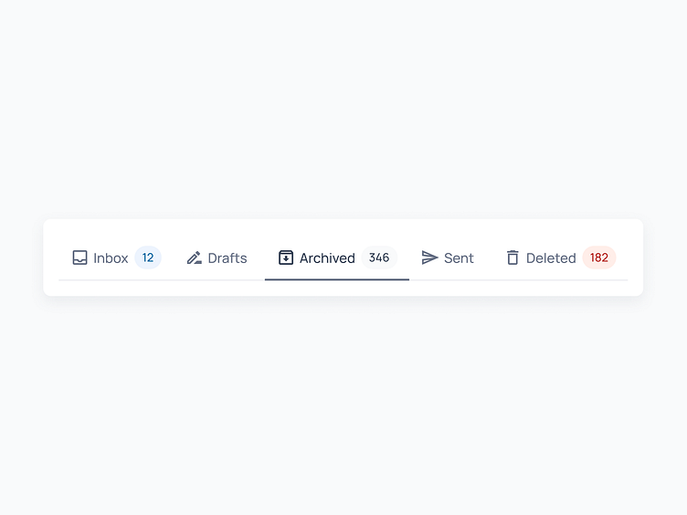 Tabs Ui Component Detachless Ui Library By Detachless On Dribbble