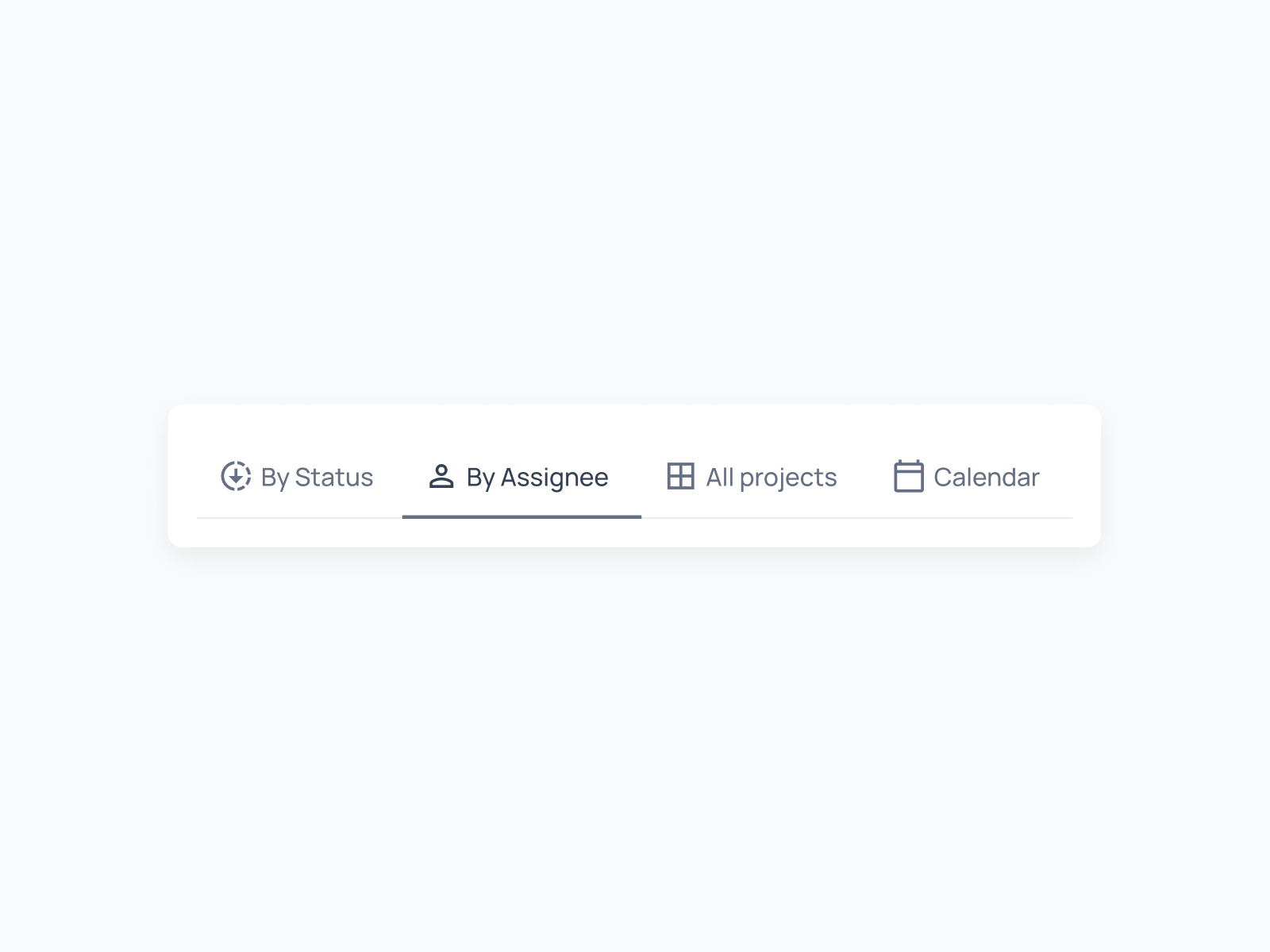 Tabs UI component | Detachless UI library by Detachless on Dribbble