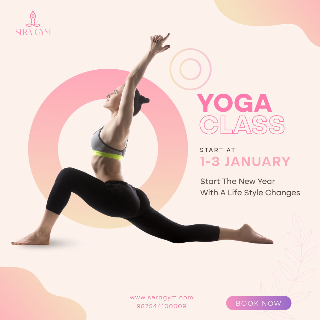 Yoga Class Social Media Poster Design by Tasrin on Dribbble