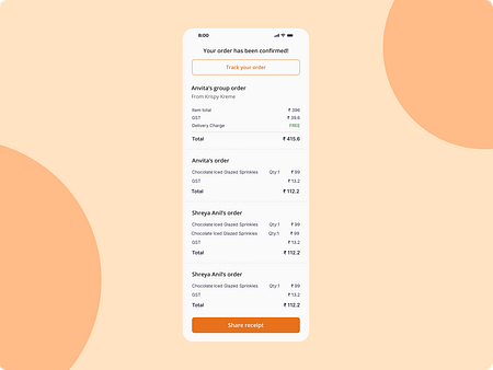 Receipt UI designs, themes, templates and downloadable graphic elements ...