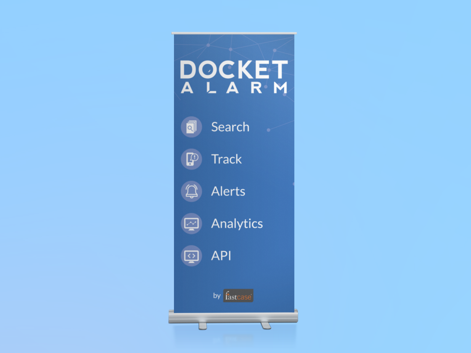 Docket Alarm Pop-Up Banner by Coumba Myerson on Dribbble