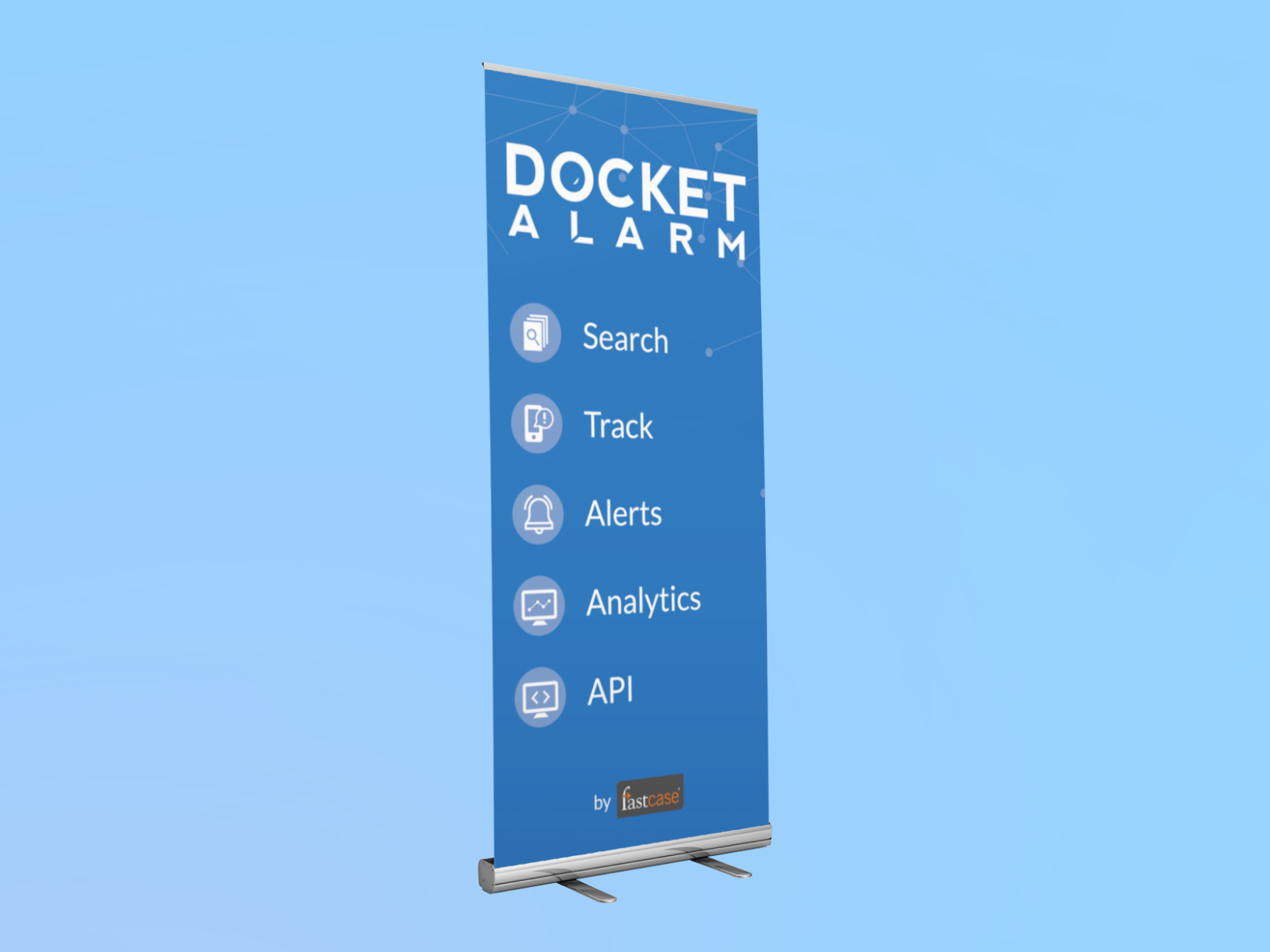Docket Alarm Pop-Up Banner by Coumba Myerson on Dribbble