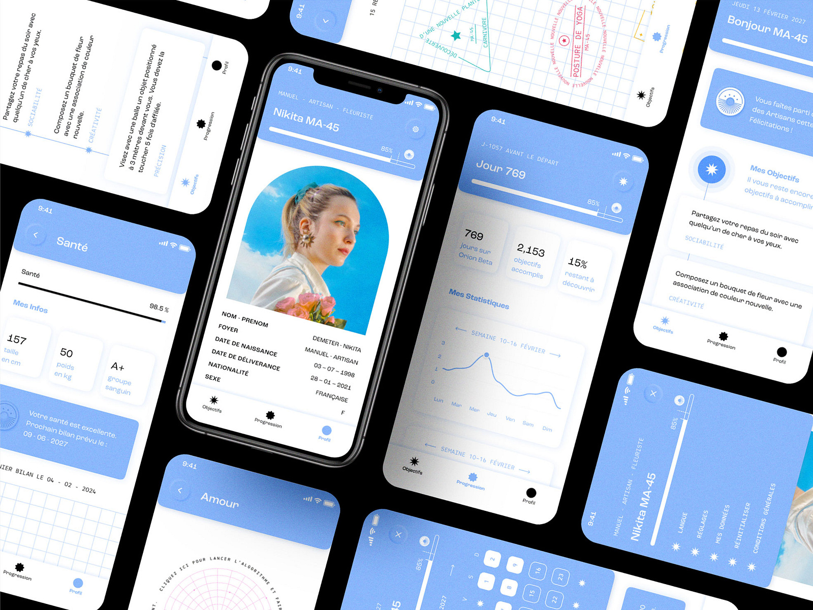 Orion App Design by Katelyn Kazan on Dribbble