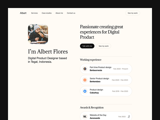 Browse Thousands Of Resume Images For Design Inspiration Dribbble