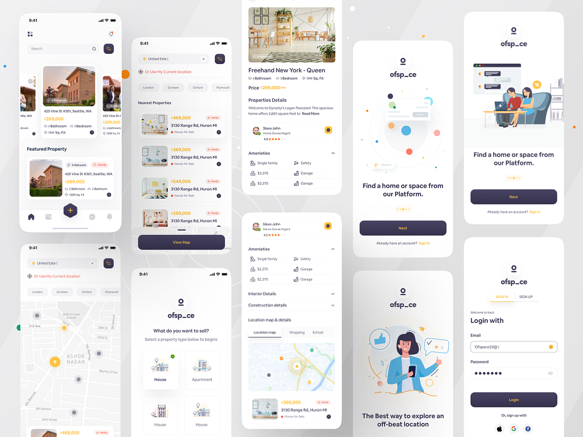 Ofspace UX/UI | Dribbble