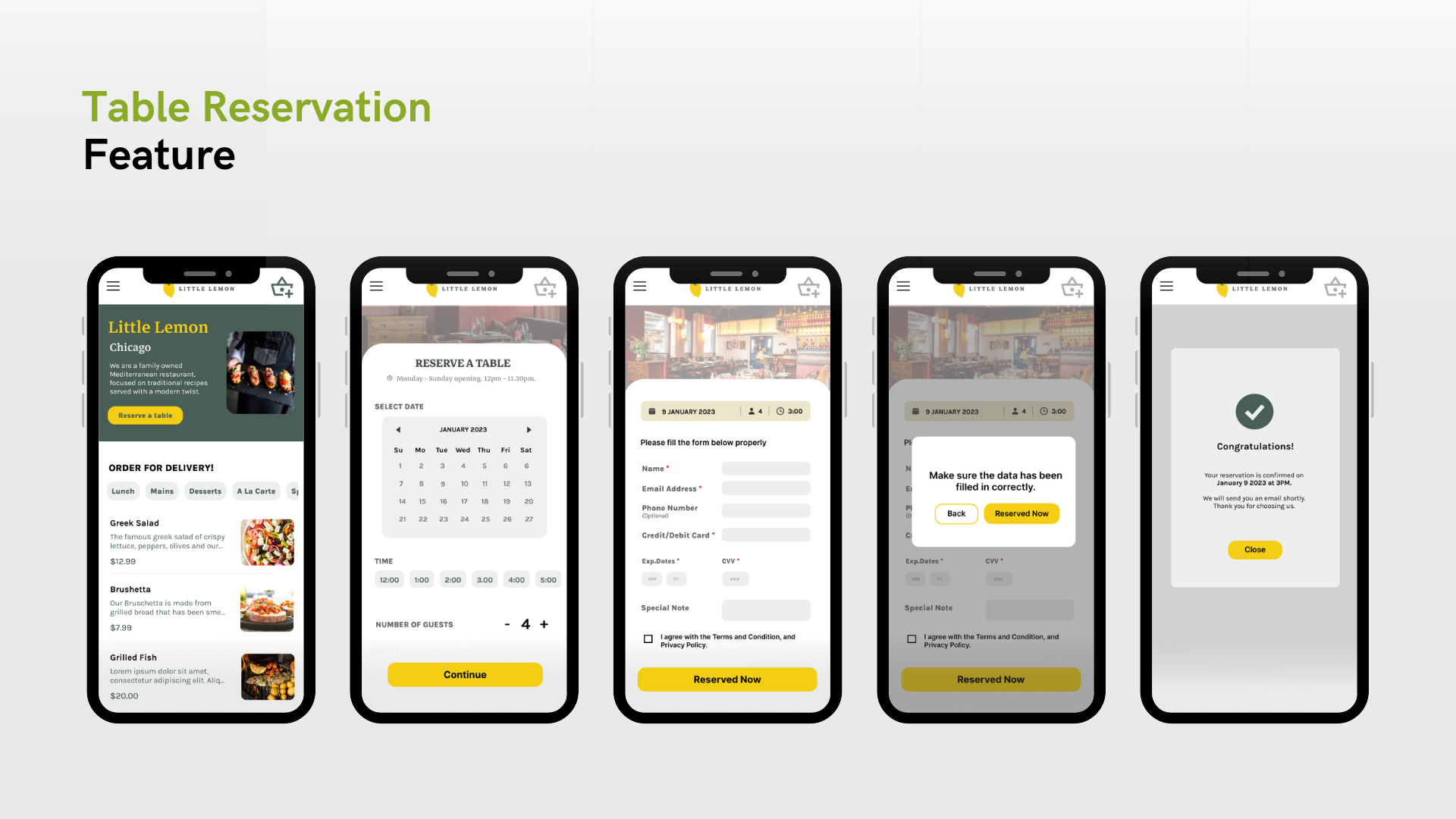 Redesign Little Lemon's App : UI/UX Case Study by Aramita Nur on Dribbble