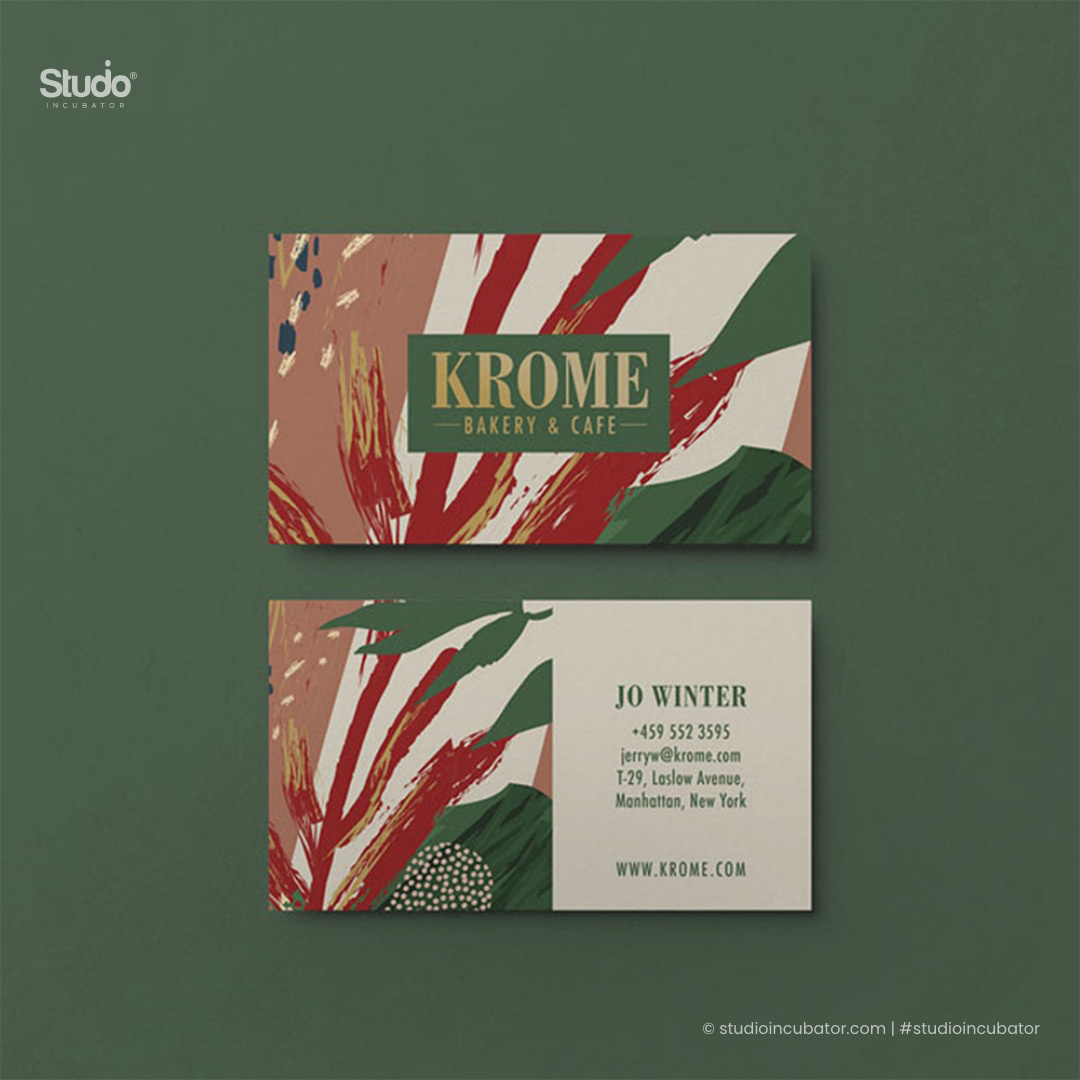KROME Bakery & Cafe - Brand Identity Design by Studio Incubator on Dribbble