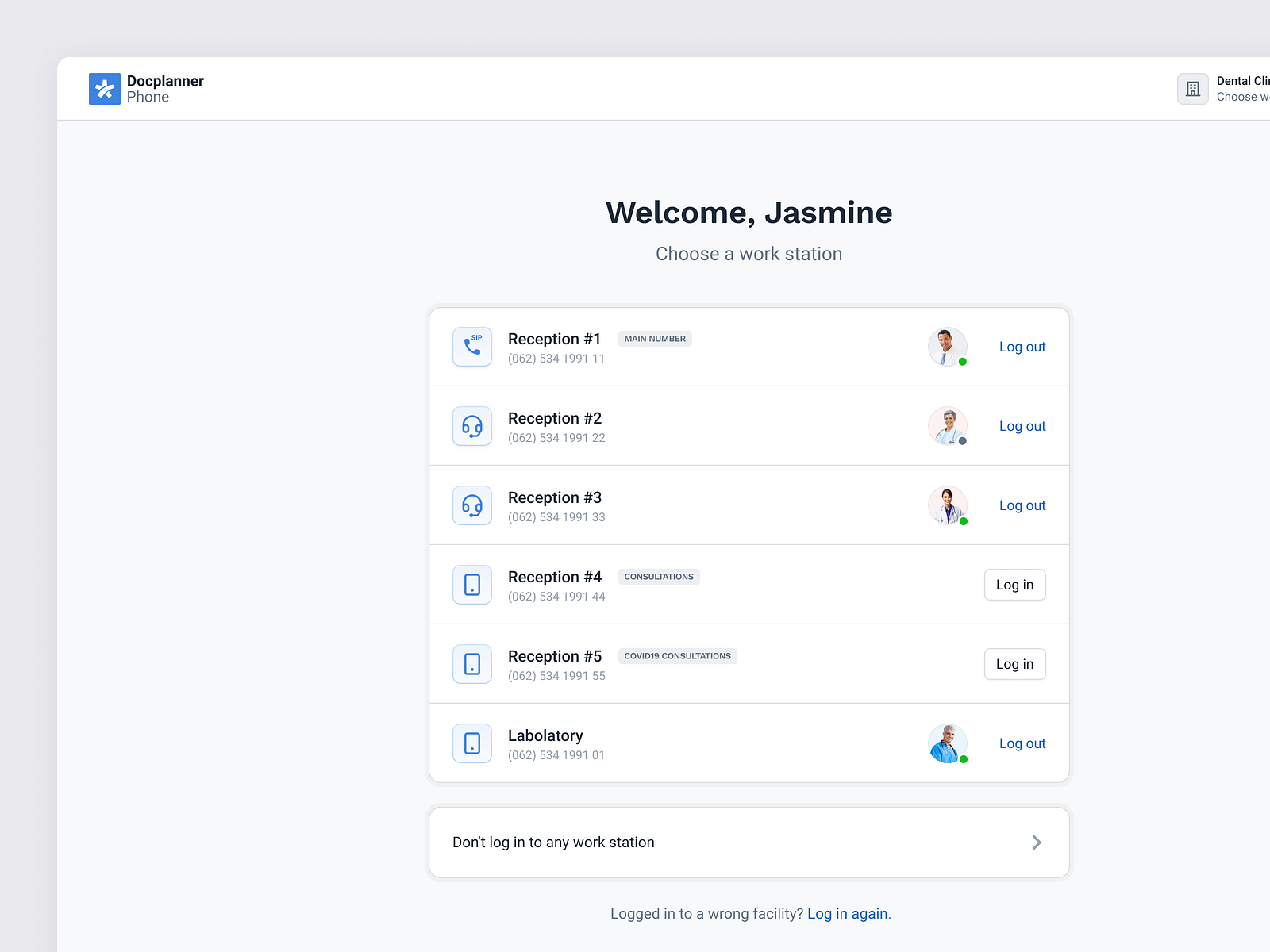 Docplanner Phone - Login flow step 2 by Konrad Księżopolski on Dribbble