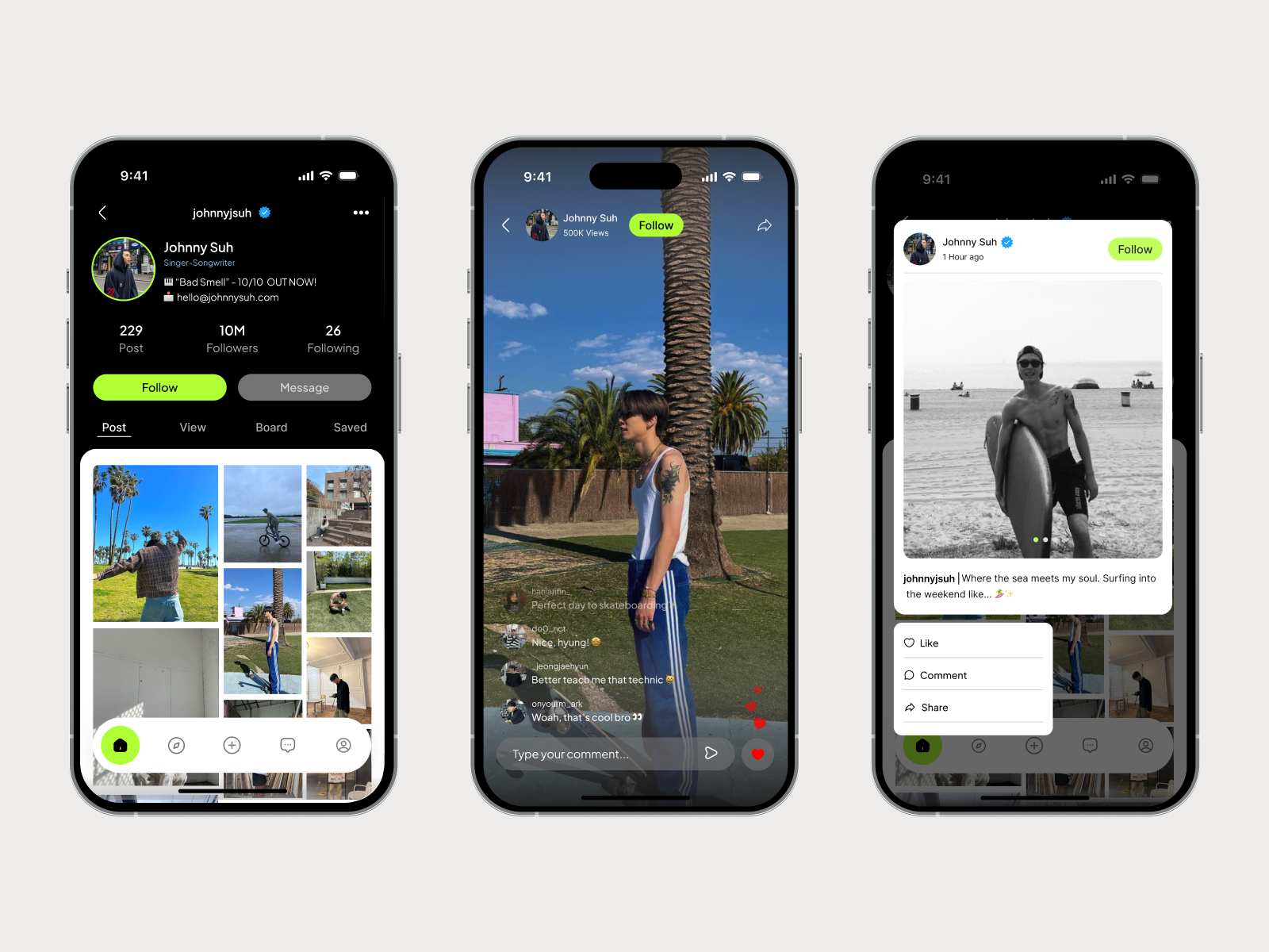 Social Media Exploration by Hani Arifin on Dribbble