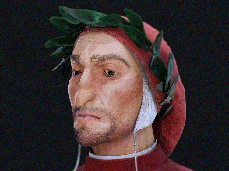 #180 Dante Alighieri / Blender 3D, Sculpting, Character Model by ...