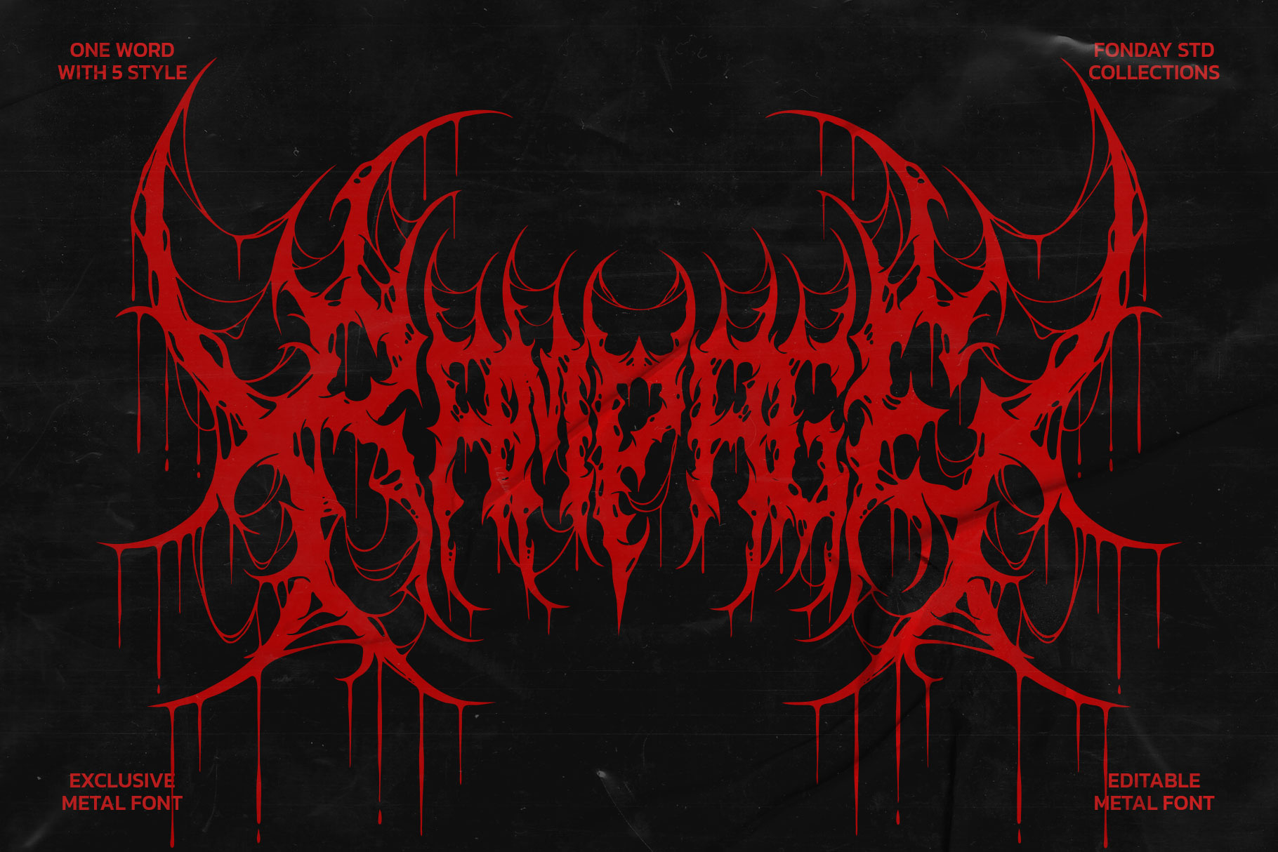 Death Metal Font