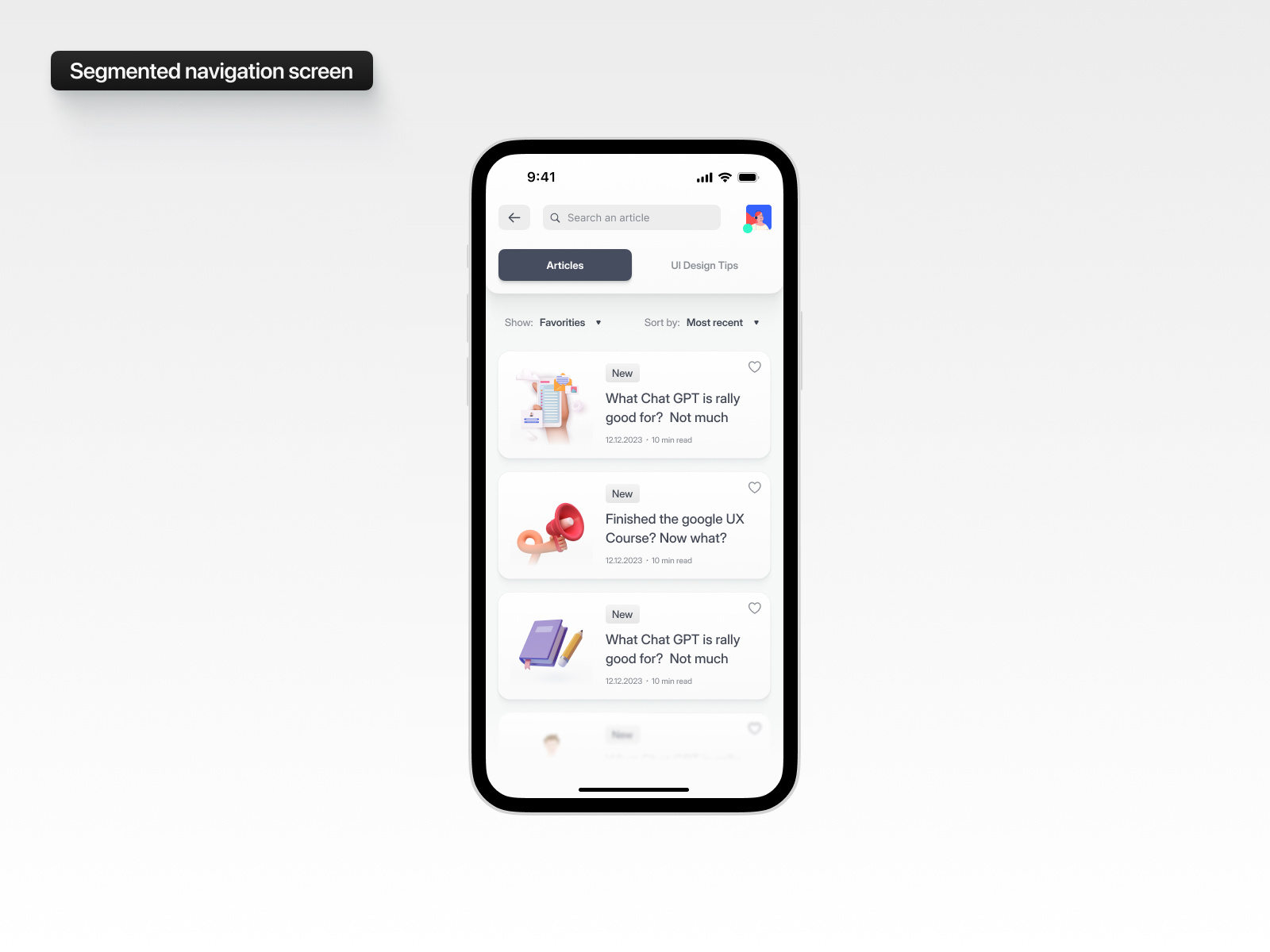 Segmented Navigation designs, themes, templates and downloadable ...
