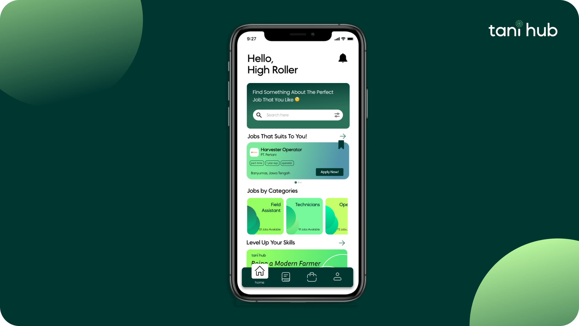 Tani-Hub (Agri-Education and Agri-Jobseeker) by Dani Saputra on Dribbble